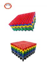 China Black Eco-Friendly PP Interlocking Floor Tiles for Garage Durable and Easy to Install for sale