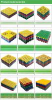 China Rigid Interlocking Garage Floor Tiles for Car Detailing Shop Dirt Resistant Function for sale