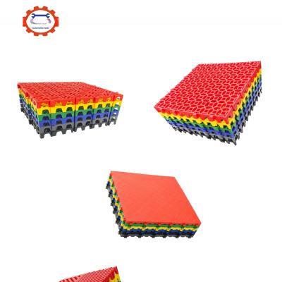China Closed Garage Floor Drain Tiles 50x50x6cm for Tool Cart and Car Wash Cleaning Applications for sale