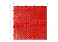 China Car Wash Shop Floor Grille PP 40*40*2cm Grid Board Floor Mat Grid Floor Multi-Function for sale