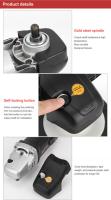 China 800W Electric Car Polisher 150mm Disc 1000-3800RPM Variable Speed for Professional Detailing for sale
