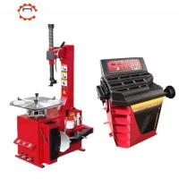 China JARAY 4T Hydraulic Tire Changer and Wheel Balancer Combo 70PA Worktable Height 550cm for sale