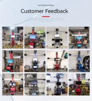China 0.75kw 1.1kw 3D Four Wheel Alignment Machine for Auto Repair Workshop 10-22 Inch for sale