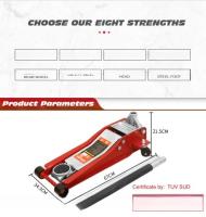 China Automotive Tire Repair Lightweight 3 Ton Aluminum Pneumatic Racing Floor Jack for Cars for sale