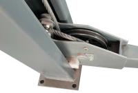 China Double Hydraulic Cylinder Lift 4000kg Capacity 1700mm Lifting Height for Household Power Supply for sale