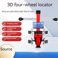 China Max Wheel Diameter 1000mm 4 Post Car Lift for Wheel Aligners 220V 380V for sale