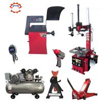 China 12-24 Inch Inside Clamping Tire Changer Wheel Balancer Combo 4T Load Capacity for sale