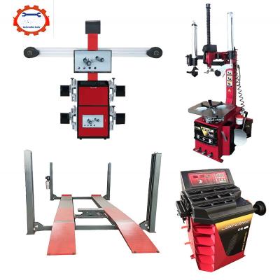 China 10-22 Inch Outside Clamping 3D Wheel Alignment Machine 0.75kw 1.1kw Motor Power for sale