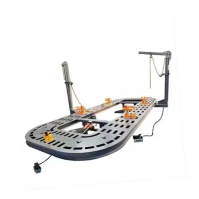 China 550cm Bench Height Auto Body Repair Car Bench Chassis Straightener 4T Load Capacity for sale
