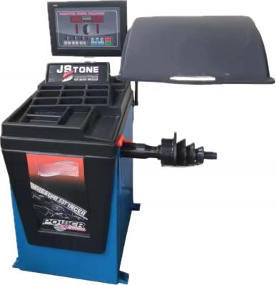 China 12-24 Inch Inside Clamping Full Automatic Wheel Balancer Machine 4T Capacity for sale