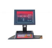 China 12-24 Inch Inside Clamping Full Automatic Wheel Balancer Machine 4T Capacity for sale