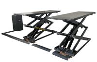 China 110mm Min Height 4.0t Capacity Heavy Duty Twin Scissor Car Lift for Auto Maintenance for sale
