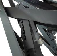 China 110mm Min Height 4.0t Capacity Heavy Duty Twin Scissor Car Lift for Auto Maintenance for sale