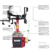 China 10-22 Inch Outside Clamping Tire Changer Machine 750W 110V Automotive Tire Repair Combo for sale