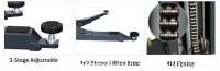 China Double Cylinder Hydraulic Two Post Lift 4T Floorplate Manual Unlock Auto Hoist for sale