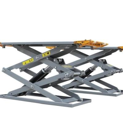 China 4.0t Capacity Full Rise Scissor Car Lift 380v 2.2kw for Auto Repair Maintenance Lifting for sale