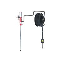 China Custom Color Steel Wall-Mounted Oil Dispenser Manual Pneumatic Pump 6 lb 25ml for sale