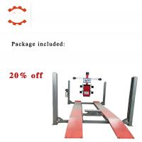 China 6000kg Four Post Hydraulic Garage Lift 1700mm Lifting Height for Wheel Alignment for sale