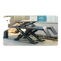 China SCISSOR Leader L68S Double Cylinder Hydraulic Lift 4000kg In Ground Car Elevator for sale