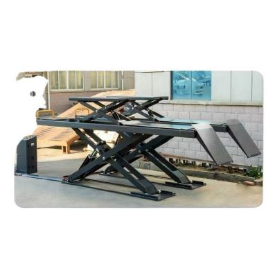 China SCISSOR Leader L68S Double Cylinder Hydraulic Lift 4000kg In Ground Car Elevator for sale