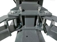 China Double Cylinder Hydraulic Two Post Car Lift 4000kg Capacity Automotive Hoist for sale