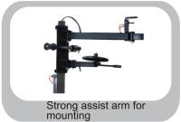 China Max. wheel diameter 1000mm Tilt-back Automatic Tire Changer with Arm Assistant Helper for sale