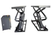 China 3.5 Ton Surface Mounted Hydraulic Scissor Lift 380V 2.2kw for Auto Repair for sale
