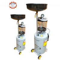 China Portable Pneumatic Waste Oil Collecting Tank 80L for Car Engine Maintenance for sale