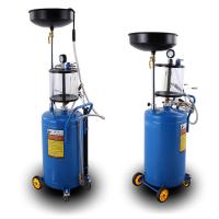 China Red 80L Engine Garage Mobile Waste Oil Suction Drainer Container Ce And Extractor for sale
