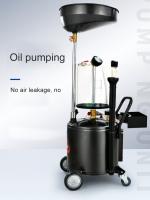 China 80L Capacity Car Engine Oil Drainer with Alloy Wheel Repair CNC Lathe Red for sale