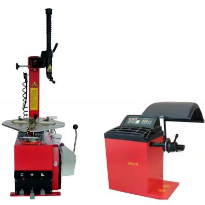 China durable Outside clamping 10''-22'' 8-10bar tire changer wheel balancer Full automatic for sale