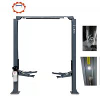 China Double Cylinder Hydraulic Lift 4.0T 2 Post Clearfloor Electrical Release AA-2PCF40E for sale