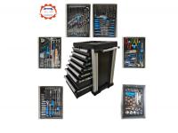 China Customized Support OEM Metal Garage Tool Cabinet with Workshop Hand Tools Trolley for sale