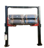 China 4t Manual Lock Two Post Car Lifting Machine for Garage Customizable Options for sale