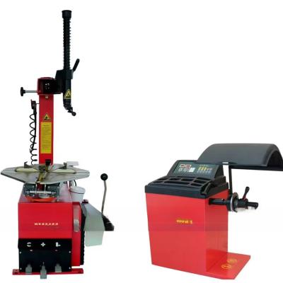 China Coseng Swing Arm Unite Tire Changer Machine And Wheel Balancer Kit For Garage Workshop for sale