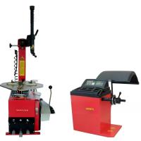 China Coseng Tire Changer and Wheel Balancer Combo Inside Clamping 12-24 Inch 260mm Width 8-10bar for sale