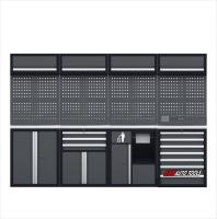China Garage Store Tools Metal Work Benches for Heavy Duty Tool Box and Industrial Workspace for sale