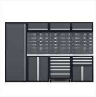 China Garage Store Tools Metal Work Benches for Heavy Duty Tool Box and Industrial Workspace for sale