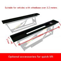 China Portable Quick Tilting Scissor Car Lift 50s Lifting Time Garage Home Lifter for sale