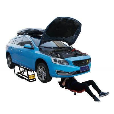 China Auto Maintenance Double Cylinder Hydraulic Lift with Design and CE Certification for sale