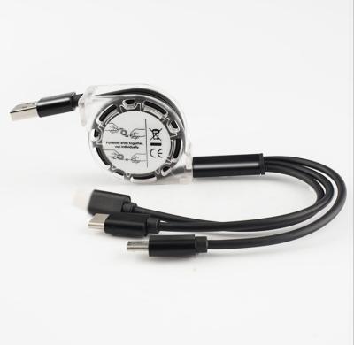 China Length 120cm 3A Fast Charging USB Cables Metal Shell Connector for sale