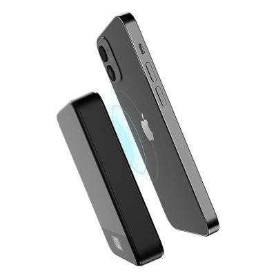 China 15W 5000mAh Wireless Charger Power Bank Short Circuit Protection for sale