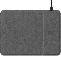 China Gray Foldable 10W Wireless Charger Mouse Pad Gifts 300*220*6.5mm for sale
