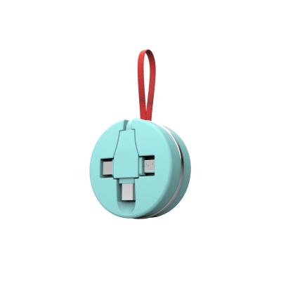 China 3 In 1 Length 102cm Cute Phone Charger Cords Universal Retractable for sale