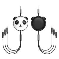 China TPE ABS 3A Max Length 1.2m Retractable USB Cord  3 In 1 Gadgets Gift for sale