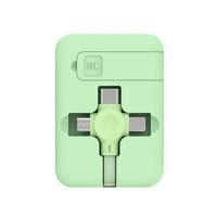 China Retractable OD 3.0mm Fast Charging USB Cables Wiht Phone Holder for sale