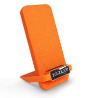 China 10w Qi Fast Phone Stand Desktop Wireless Charger Promotional Gift for sale