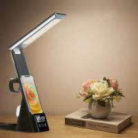 China QI 15W Table Lamp Wireless Charger for sale