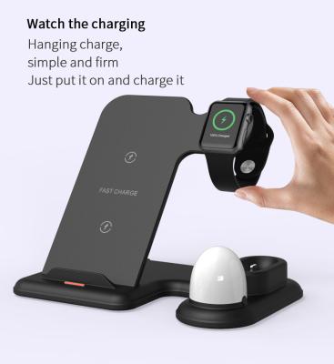 China 4 In 1 OVP OVP Multifunction Wireless Charger AL ABS PC Material for sale