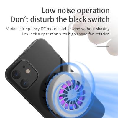China Type c Fast 15W Magnetic Wireless Phone Charger With Cooling Fan for sale
